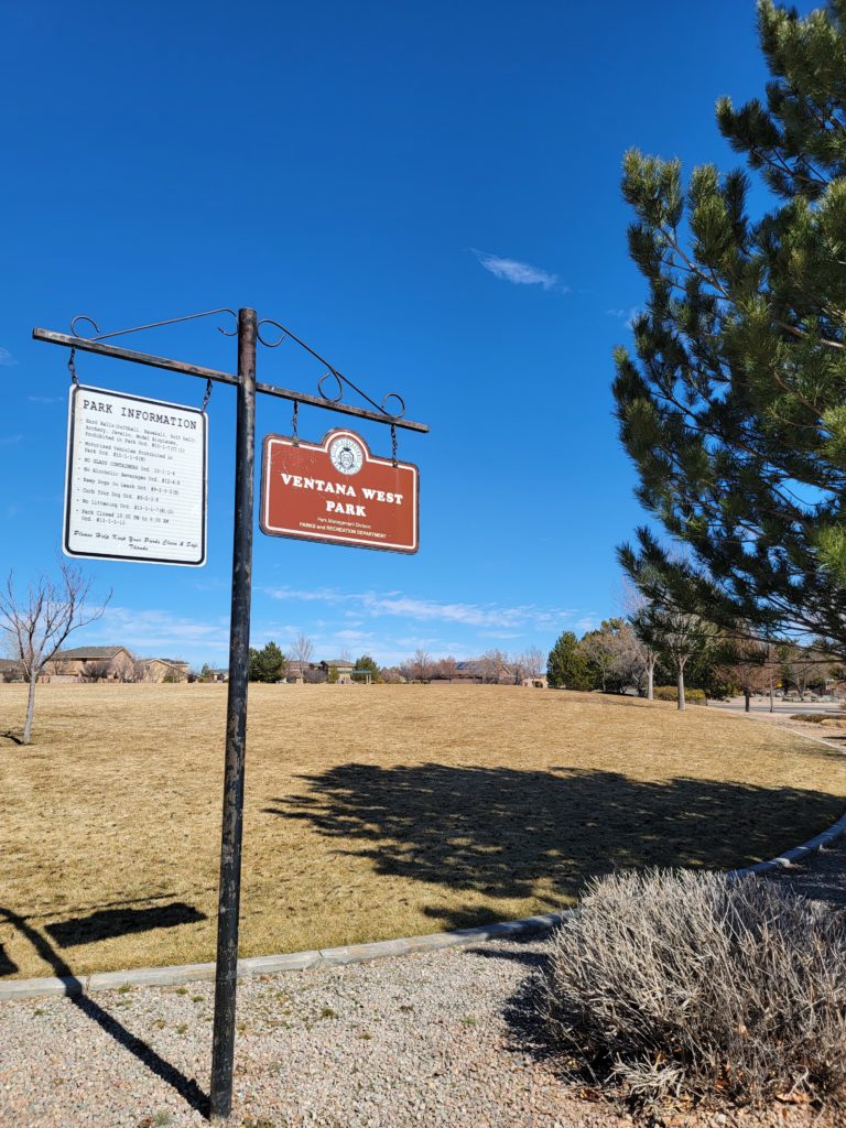 A walk in the parks in Ventana Ranch West