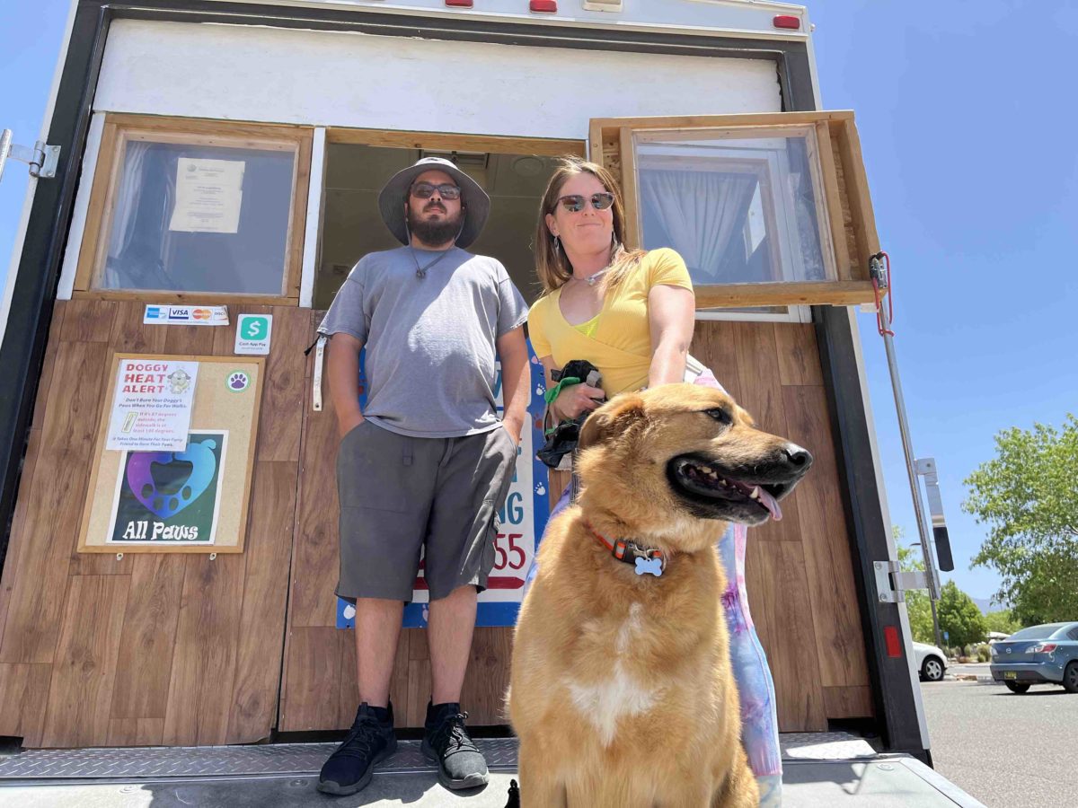 All Paws provides mobile salon service at North Domingo Baca Park